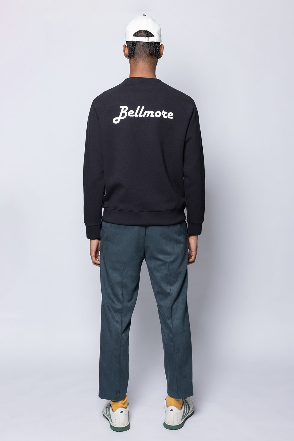 LOGO LS CREW - BLACK – BELLMORE