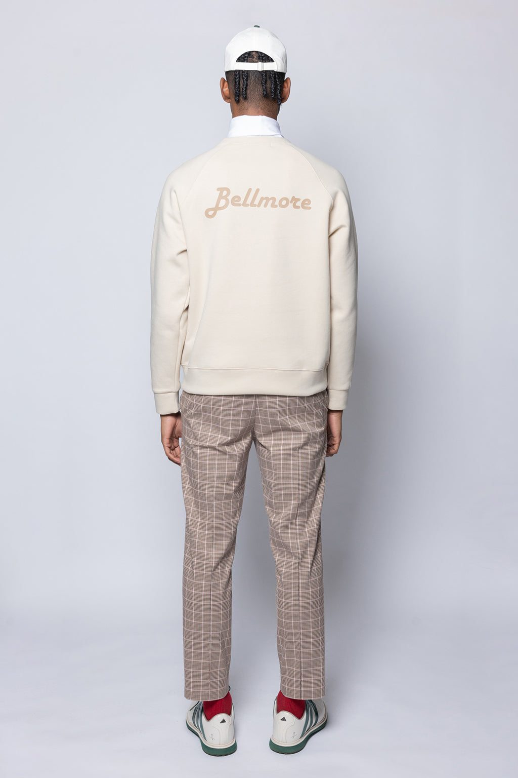 LOGO LS CREW - IVORY – BELLMORE