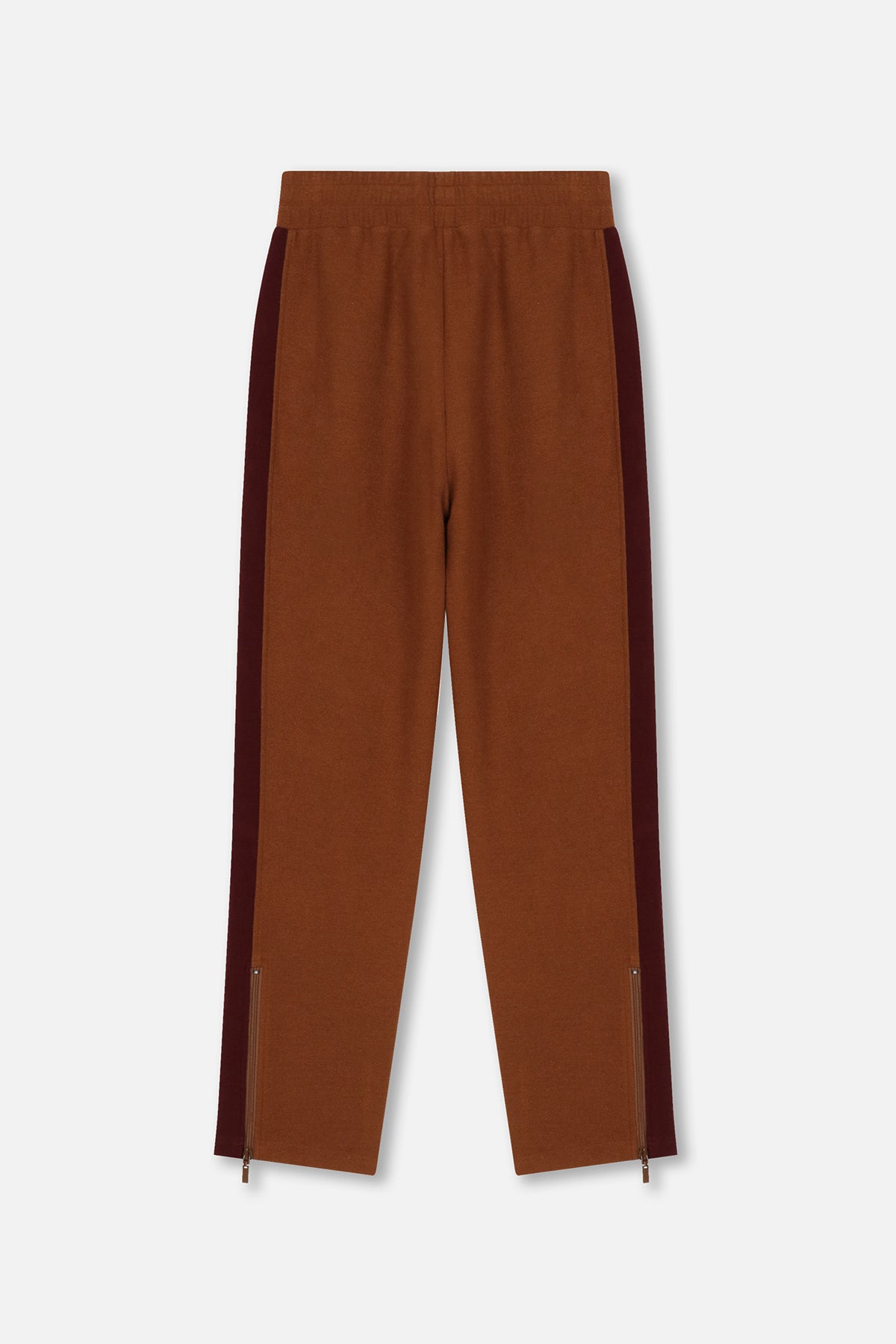 EMBLEM TRACK PANTS - BROWN – BELLMORE